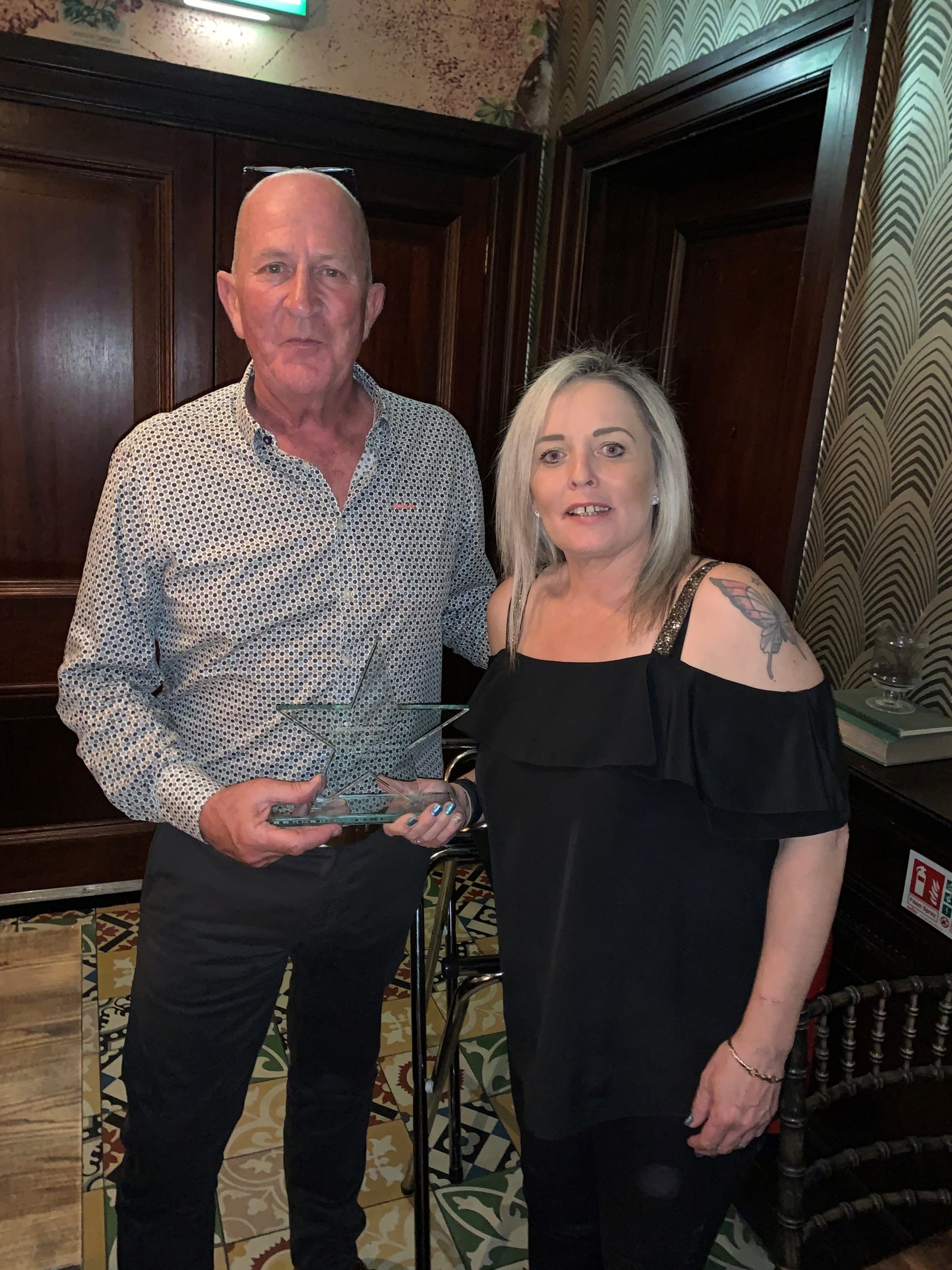 Above and Beyond Award for Clare Whitaker | Service Master Mercia